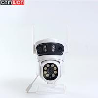 China 6MP Home WiFi Camera Two Way Voice Three Screen Camera Wireless for sale