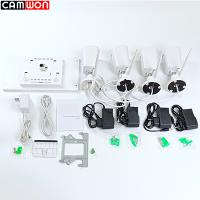 China 10.1 Inch 4CH 3MP Bullet CCTV Security System with Touchscreen Monitor for sale