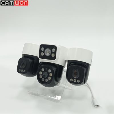 China Triple-View Multi-Angle Surveillance 1080P Wi-Fi Network Camera Outdoor Security Camera for sale