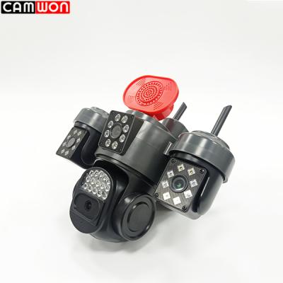 China 4G LTE Solar Powered 2MP HD AOV Solar Camera with PTZ Control Security Monitoring for sale
