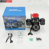 China WiFi 4 Lens Camera WIFI 8MP PTZ Four Lens Wireless CCTV Outdoor Security Camera CCTV for sale