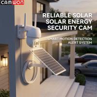 China AOV 4G Outdoor Dual Lens Solar Security Camera 16000mAh Battery Wireless PTZ for sale