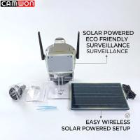 China 2K AOV Solar PTZ Security Camera 24H Recording Outdoor 4MP Dual Lens 15600mAh for sale