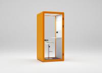 China Quality silent booth for recording PET acoustic felt in panel to reduce 35db for one person S size for sale