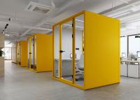 China 35+-db Acoustic Office Booth Private Space Soundproof Meeting Booth Various Sizes Available for sale