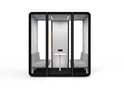China Tailored to specific needs Soundproof cabin fabric panels and glass for sale