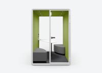 China M Size Silent Phone Booth Meeting Room Privacy Acoustic Office Pods For 1 - 2 Person for sale
