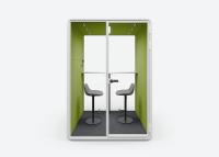 China M Size Silent Phone Booth Meeting Room Privacy Acoustic Office Pods For 1 - 2 Person for sale