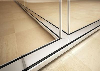 China 12mm+12mm double sound acoustic glass wall partition isolate noise wall full view for sale