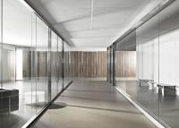 China Modern Office Interior Glass Partition Walls Systems High Sound Insulation Custom for sale