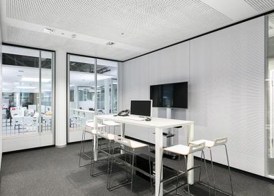 China Double Layer Frosted Glass Multi-options glass partition for office room indoor for sale