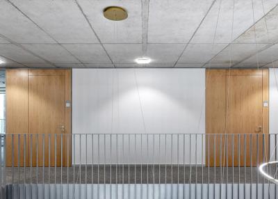 China Office Partition Wall Durable 108mm Solid Wall Aluminum Frame With Wall-mounted Steel Keel for sale