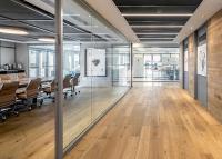 China Acoustic Frameless Double Glazed Partition System Transparency Partitioning System for sale