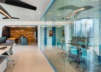 China Office Building sound proof wall tempered glass partition customized size for sale