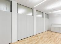 China Concise Design Glass Partition Wall Solid Partition Wall With European Style Flame Retardancy Wall for sale