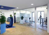 China Glass Home Fire Rated Provides private and quiet meeting space glazed partition for sale