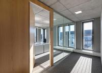 China Aluminum Acoustic Office Partitions Framed Glass Partition Wall Customized for sale