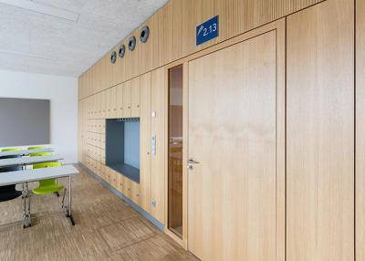 China Professional manufacturer wood partition with strong Aluminum panel for sale