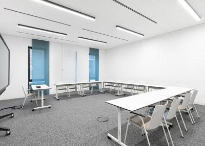 China Ultimate Space Division Solution Solid Partition Walls Acoustic 40db 108mm Aluminum Frame 18+18mm Solid Panel for sale