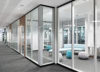 China Double-Glass Partition System Specifications Advanced Acoustics High Configuration for sale