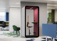 China without disturbing office phone Booth privacy sound proof cabin for sale
