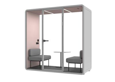China Factory Direct Custom Private Cabins Movable Soundproof Rooms With Various Types Of Compact Furniture for sale