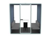 China Private Office Phone Silence Room For Council Hall Sound Absorption Movable Customized Color for sale