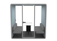 China Noiseproof Cabin Movable Room New Office Products Office Pods For Chating Room Easy Assembly for sale