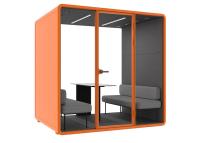 China Soundproof Office Pods Support Install Access Control System For Showing Product In Fair And Talking In Silent Booth for sale