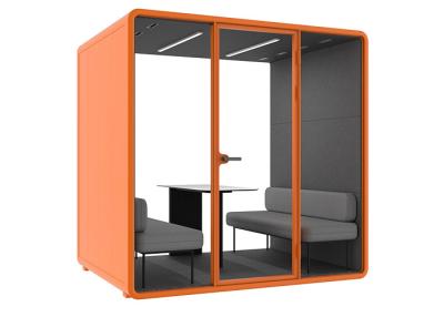 China Soundproof Office Pods Support Install Access Control System For Showing Product In Fair And Talking In Silent Booth for sale