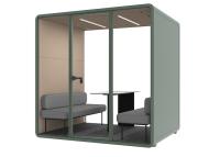 China Soundproof Office Pods Support Install Access Control System For Showing Product In Fair And Talking In Silent Booth for sale