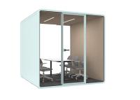 China Modern Soundproof Acoustic Cabin Office Pod Design Work Portable Sound Cabins Prefabricated Home Recording Phone Booth for Sale for sale