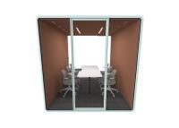 China Noise Reduction Modularly Installed Silent Cabin Supper Large Size Customized For Many Person for sale