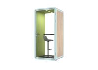 China Private Office Phone Silent Chamber for Council Hall With Sound Absorbing Movable Customized Color for sale