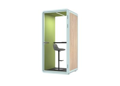 China Private Office Phone Silent Chamber for Council Hall With Sound Absorbing Movable Customized Color for sale