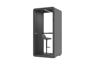 China NEW Movable SoundProof Office Pod Phone Booth Acoustic Office Vocal Recording Pod for for Office & Warehouse for sale