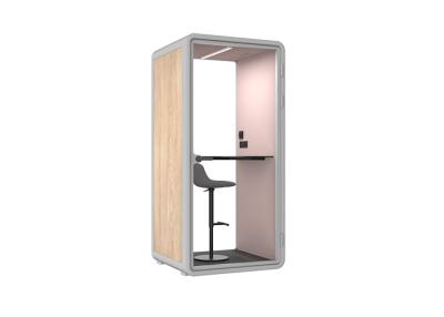 China Privacy Phone Pods Movable Portable Meeting Soundproof Booth Study Cabin Booth for Working and Meeting for sale