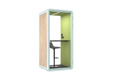 China Detachable Office Pod Soundproof New Design Telephone Booth One people Movable Meeting Pod for sale