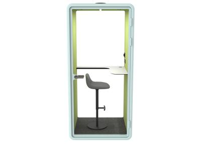 China Acoustic Quiet Soundproof Office Phone Booth Room Indoor Big Size Recording Studio Booth Office Pod Soundproof for sale