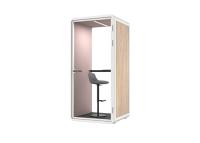 China Small Office Box Phone Booth Portable Hot Sale Phone Box Private Work Space Meeting Sleeping Movable Office Easy to Install for sale