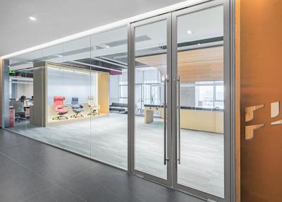 China Custom Aluminum Frame Glass Partition Walls for Offices for sale