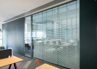 China Premium Partition Wall System Double Glass With Blinds Innovation Meets Elegance for sale