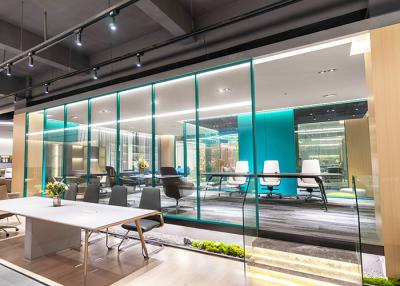 China Modular Glass Partition Wall Demountable Glass Partition For Offioce Division for sale