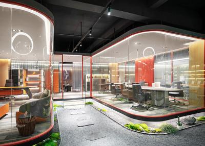 China Panoramic 108 Series Frameless Glass Partition System Seamless Transparency Redefined for sale