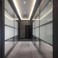 China 60mm/90mm Grid-Designed Glass Partitions Improving Durability Reducing Vibration for sale