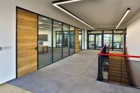 China Glawall Acoustic Glass Partition Wall with 30dB Soundproofing for sale