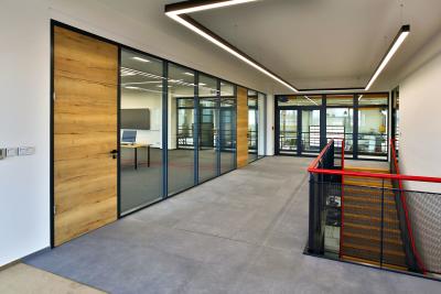 China Glawall Acoustic Glass Partition Wall with 30dB Soundproofing for sale