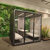 China Soundproof Private Meeting Pods with STC30dB Acoustic Rating and 100-240V Power Supply for sale