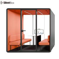 China Soundproof Private Meeting Pods with STC30dB Acoustic Rating and 100-240V Power Supply for sale