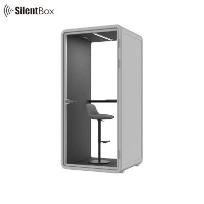 China Movable Small Silent Booth with 2 Years Warranty for Home Office and Modern Workspaces for sale